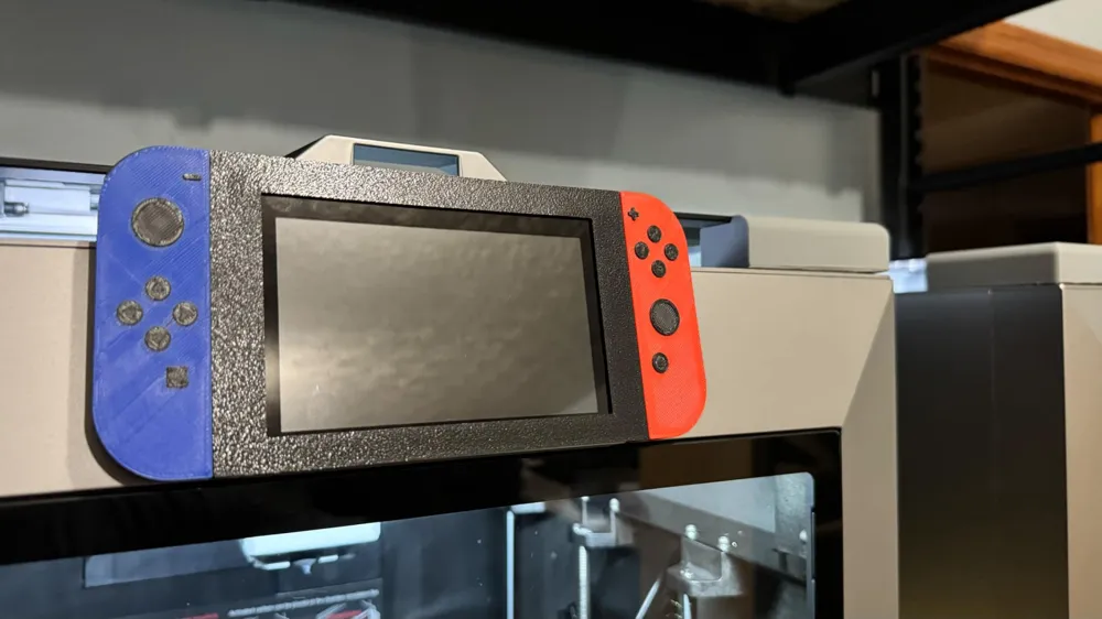 LCD Nintendo Switch Frame for Qidi Plus 4 (remix) Remixed by MaD3d ...