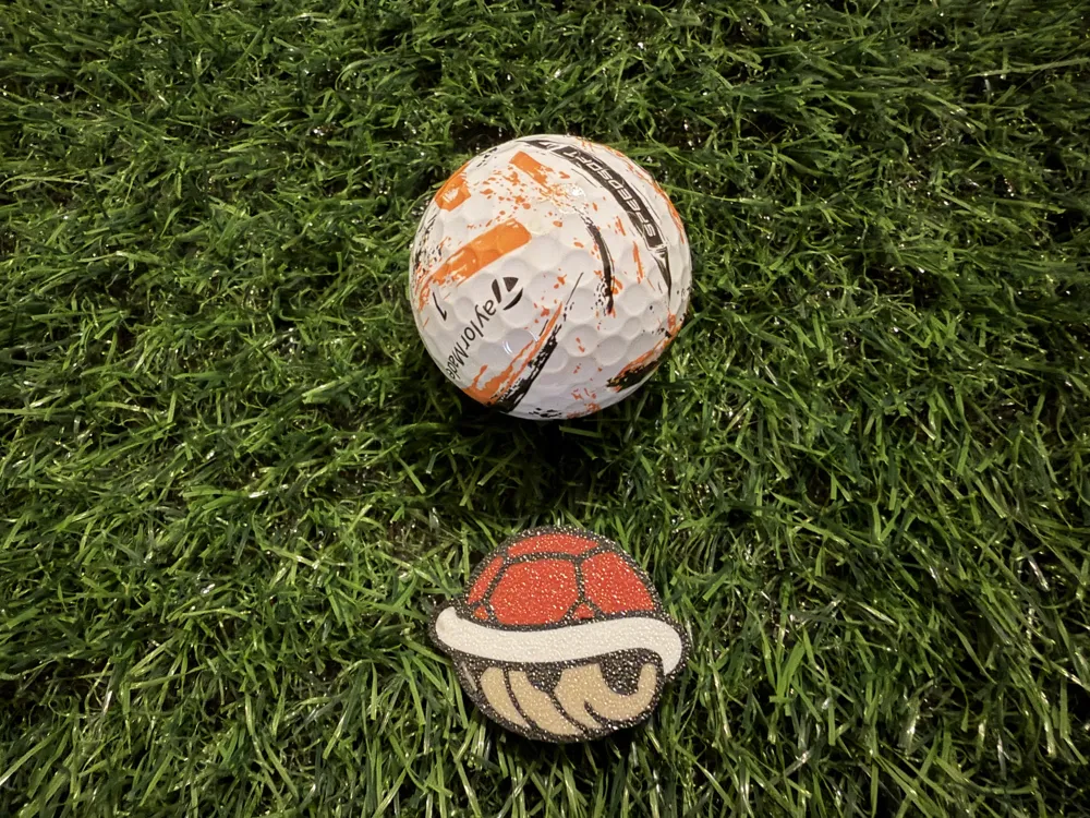 Super Mario themed Golf Ball Markers - Free 3D Print Model - MakerWorld