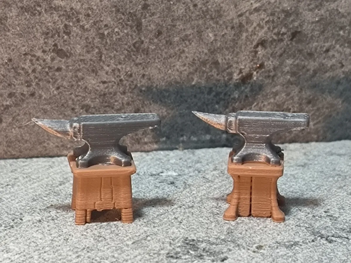 Two Miniature Anvils dnd - Free 3D Print Model - MakerWorld