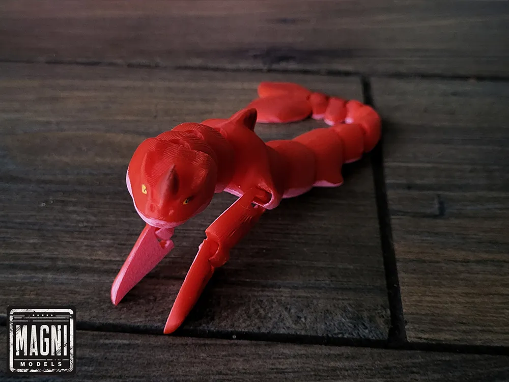 Articulated Red Bluster - The Sea Beast by MagniModels MakerWorld ...