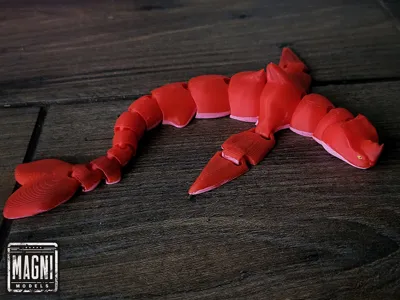 Articulated Red Bluster - The Sea Beast by MagniModels MakerWorld ...
