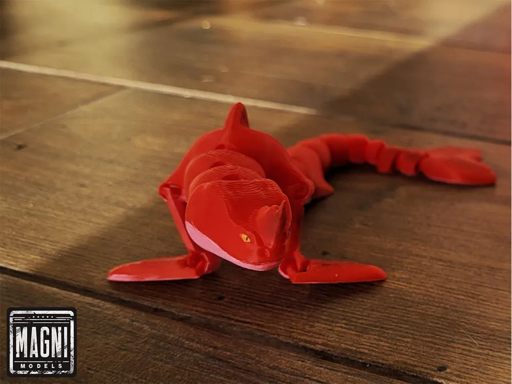 Articulated Red Bluster - The Sea Beast by MagniModels - MakerWorld