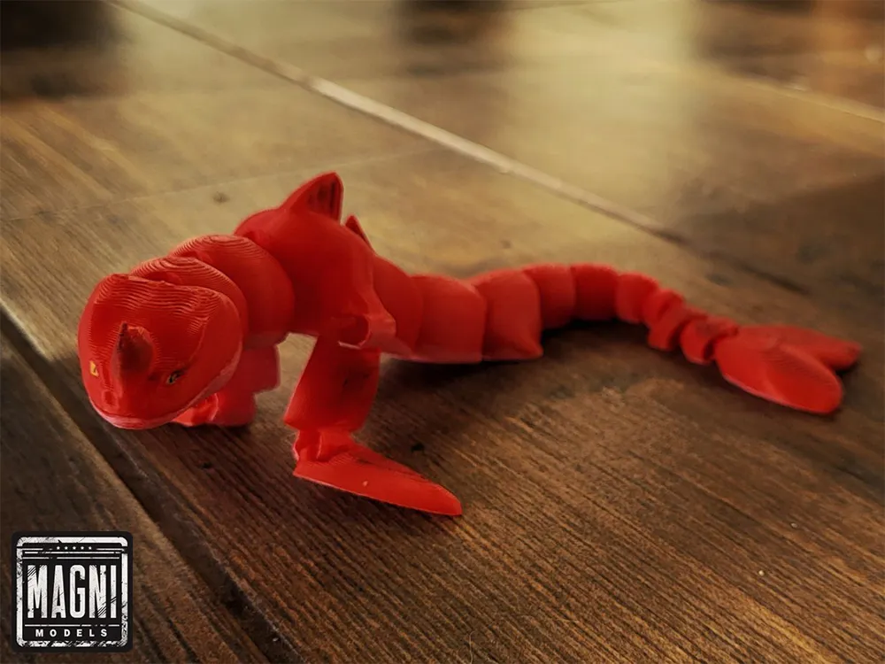 Articulated Red Bluster - The Sea Beast by MagniModels - MakerWorld