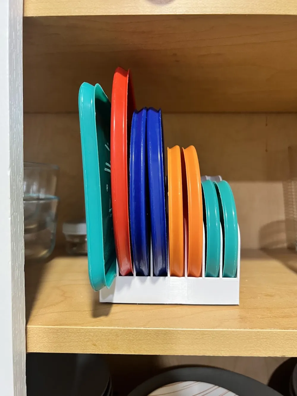 Pyrex Lid Holder by Snapplane MakerWorld: Download Free 3D Models