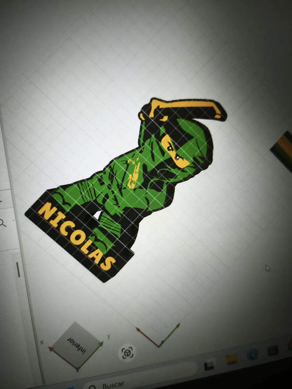 Green Ninjago Lamp - Free 3D Print Model - MakerWorld