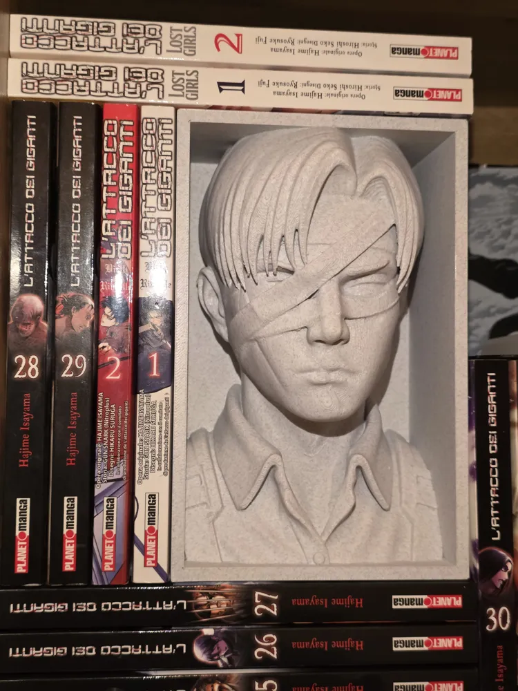 Levi Ackerman - Diorama da libreria - Attack on Titan - Modello di ...