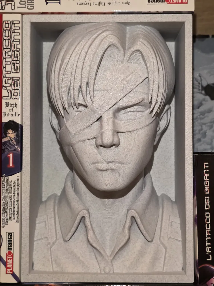 Levi Ackerman - Diorama da libreria - Attack on Titan - Modello di ...