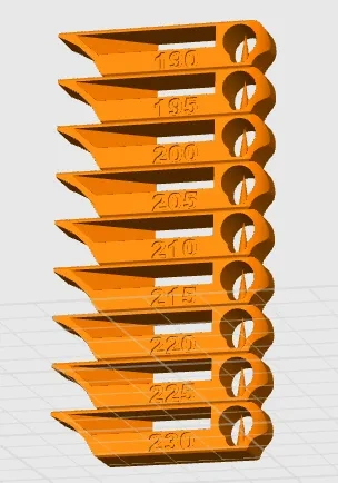 PLA Temperature Test Tower by user_3412395519 - MakerWorld
