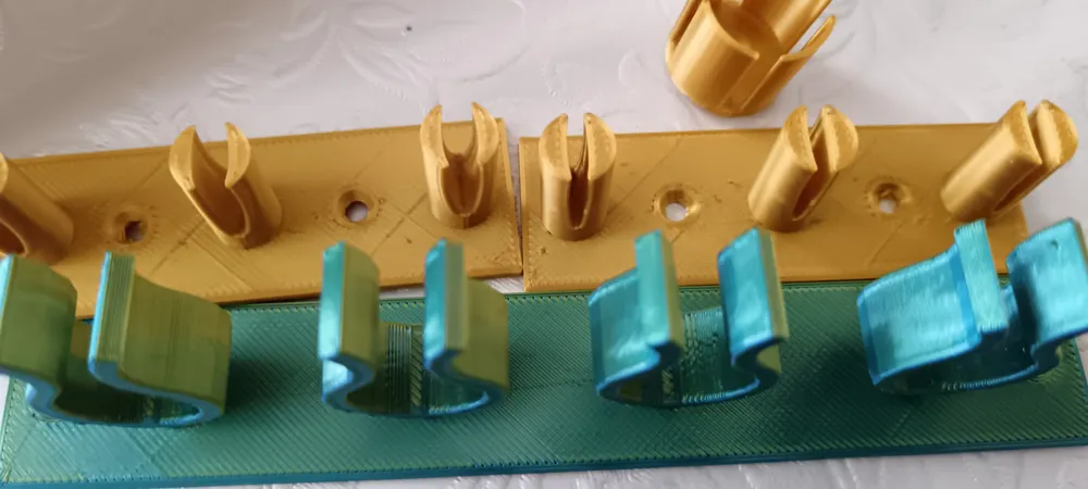 Cable Clamp Holders Desk Organizers Chargers - Free 3D Print Model ...