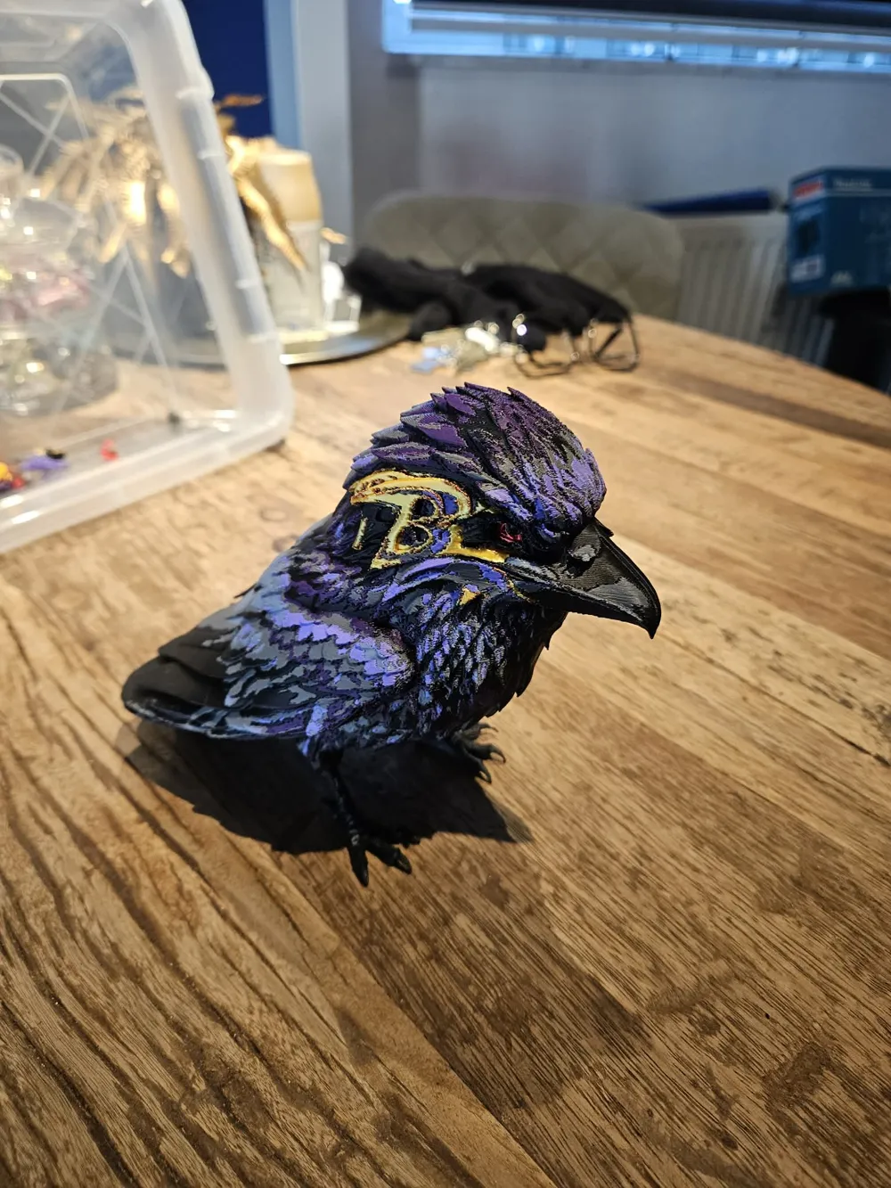 NFL - Baltimore Ravens Bird Sculpt! - Free 3D Print Model - MakerWorld