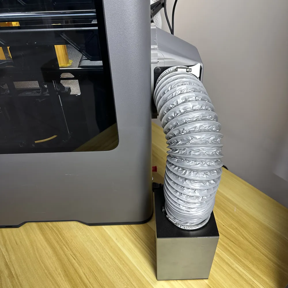 Vent Duct Adapter for H2D/H2C/H2S External Venting - Free 3D Print ...