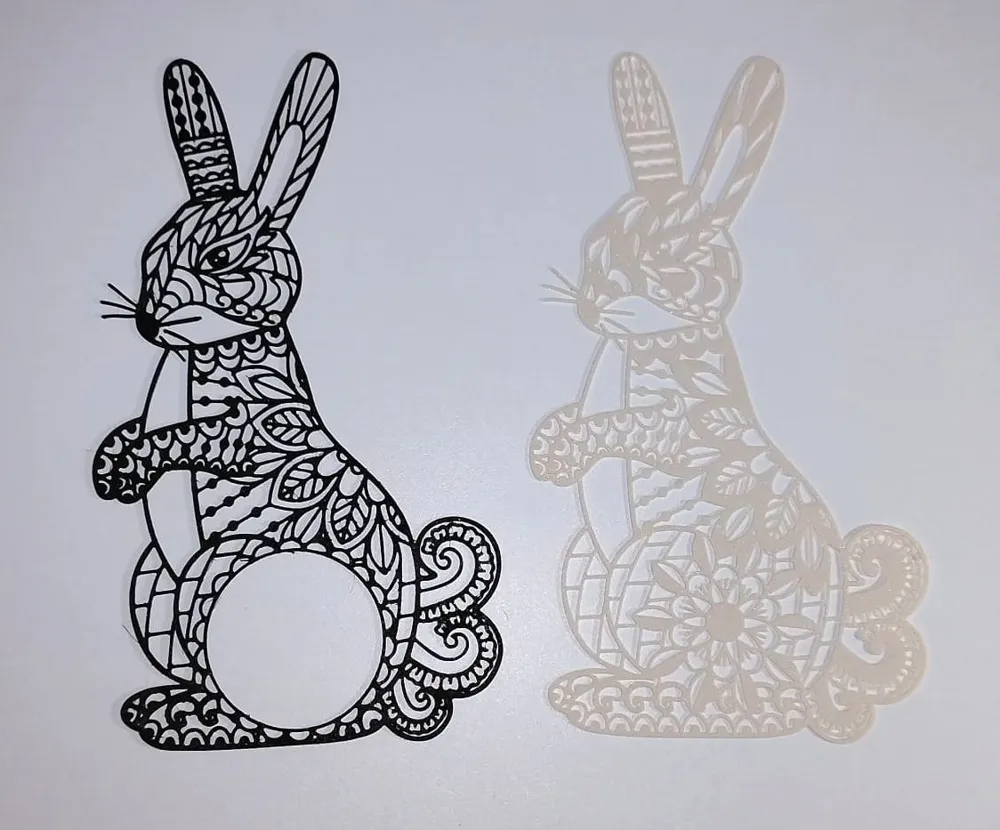 Easter rabbit mandala1 – a1 by peter.st - MakerWorld