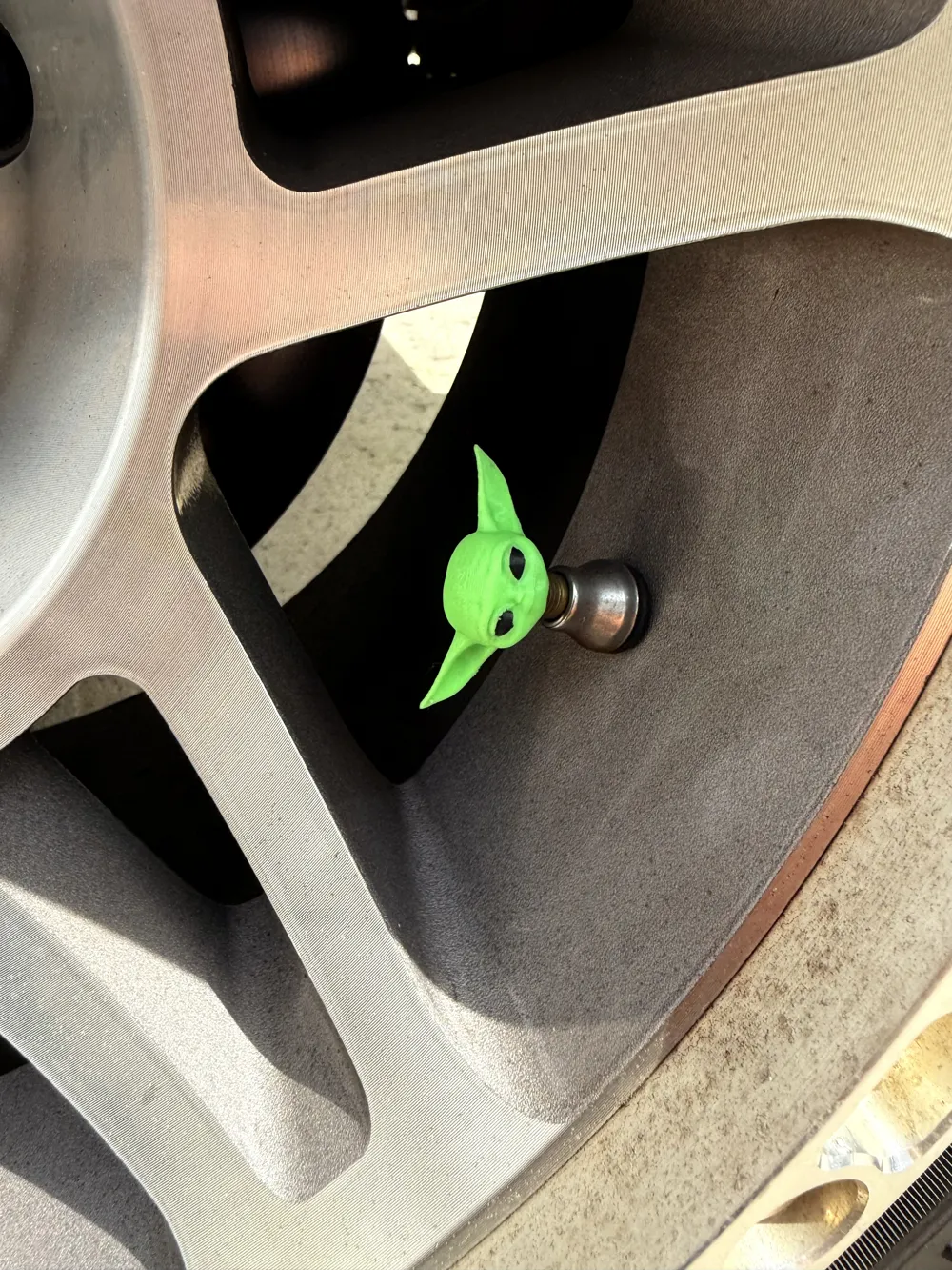 Valve Stem Caps : Star Wars Series - Baby Yoda! - Free 3D Print Model ...