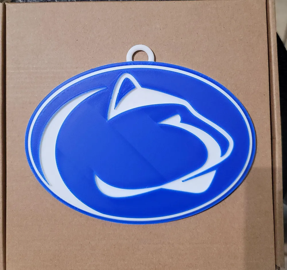PENN ST 3D Logo 180mm series by mercadogarzas - MakerWorld