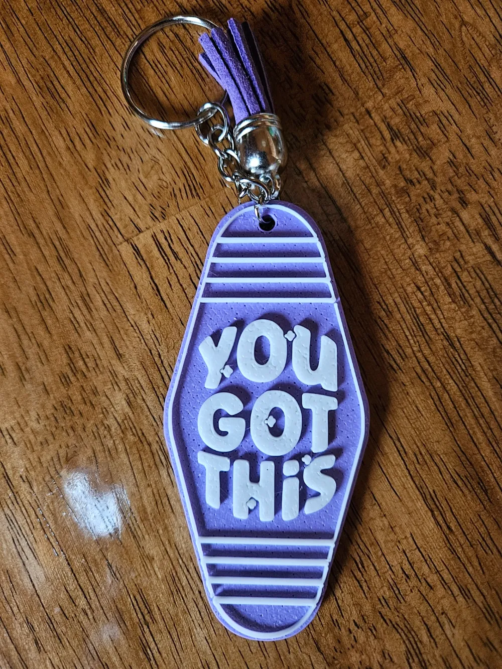 Motel Keychain You Got This - Free 3D Print Model - MakerWorld