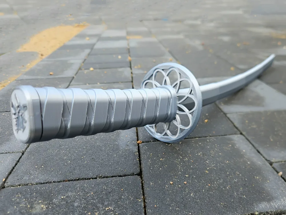 Collapsible Katana (Print in place) by Mr_Andre - MakerWorld
