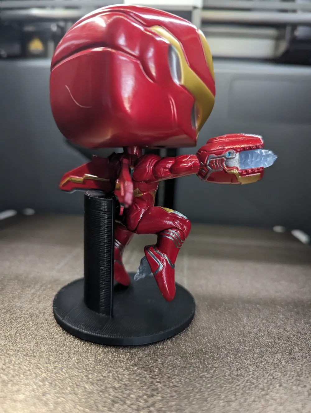 Funko pop stand (iron man) by precisionprintpro - MakerWorld