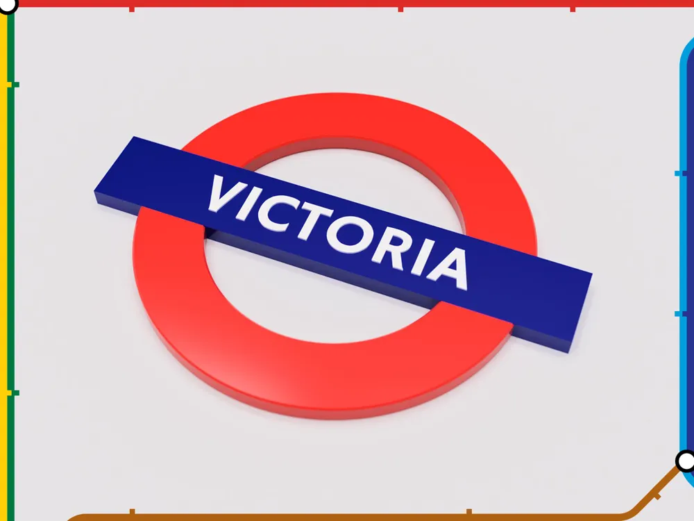 London Underground Roundel – Customisable - Free 3D Print Model ...