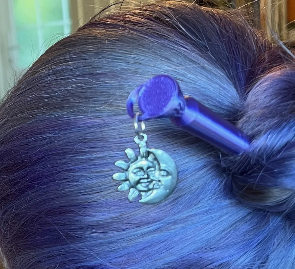 Simple Swirl Hair Stick - Free 3D Print Model - MakerWorld