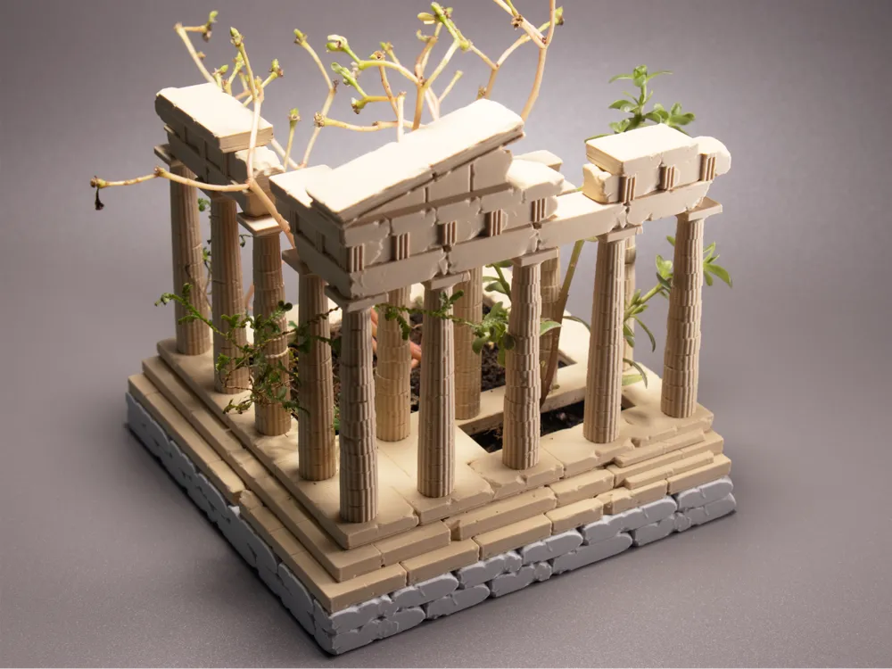 The Vanished Parthenon - Free 3D Print Model - MakerWorld