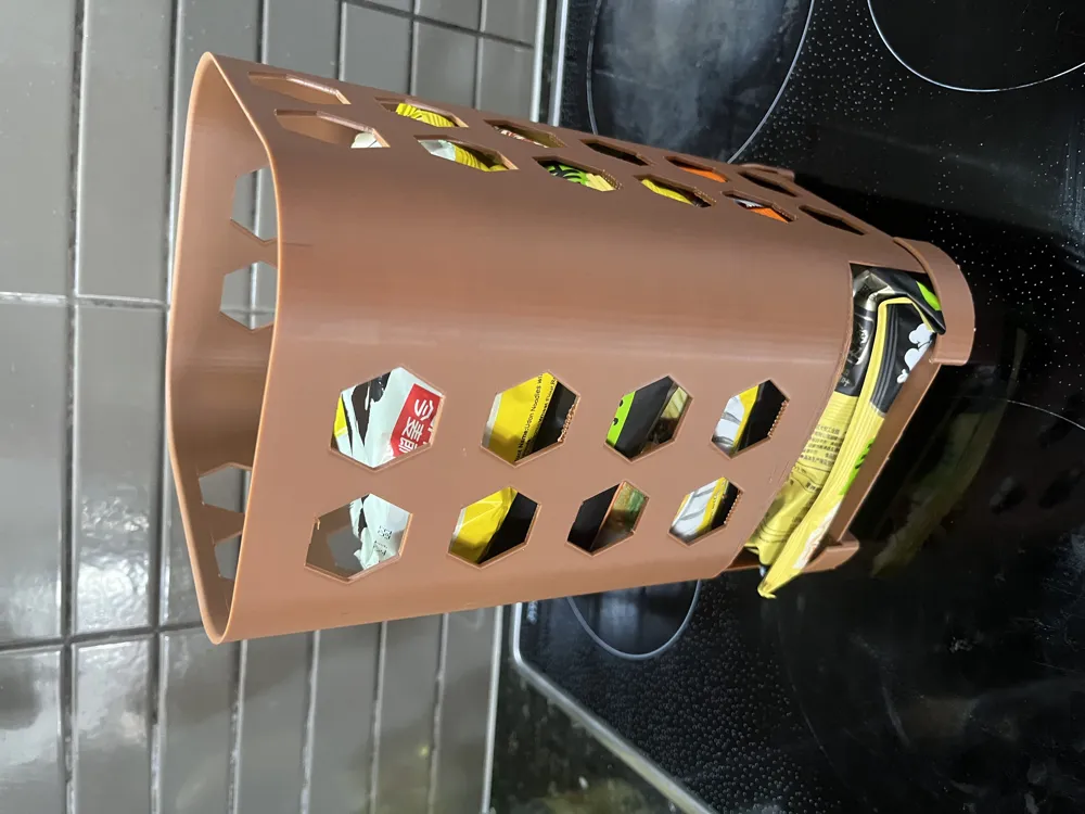 Packaged Instant Noodle Organizer - Free 3D Print Model - MakerWorld