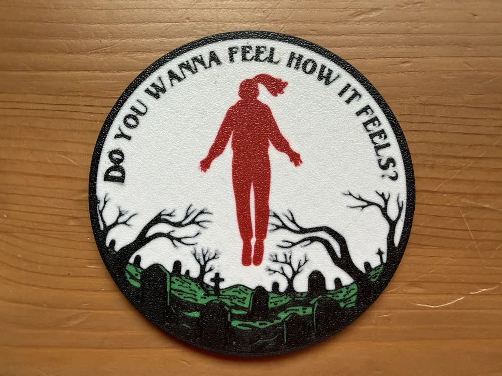 Max floating above the graveyard (Stranger Things) - Free 3D Print ...