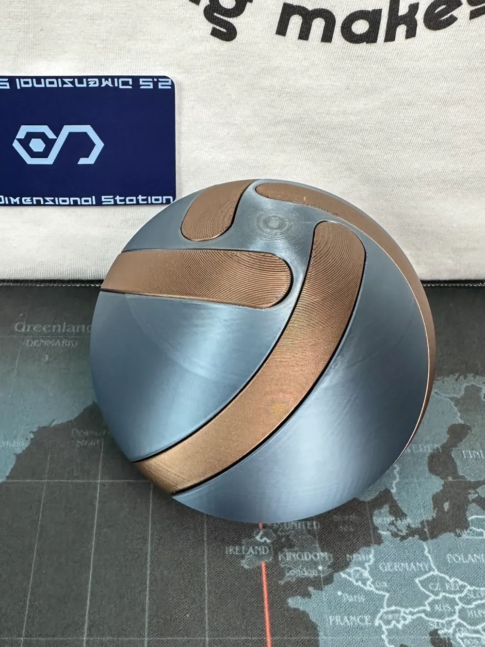 Sphere Fidget by 2.5 Dimensional Station - MakerWorld