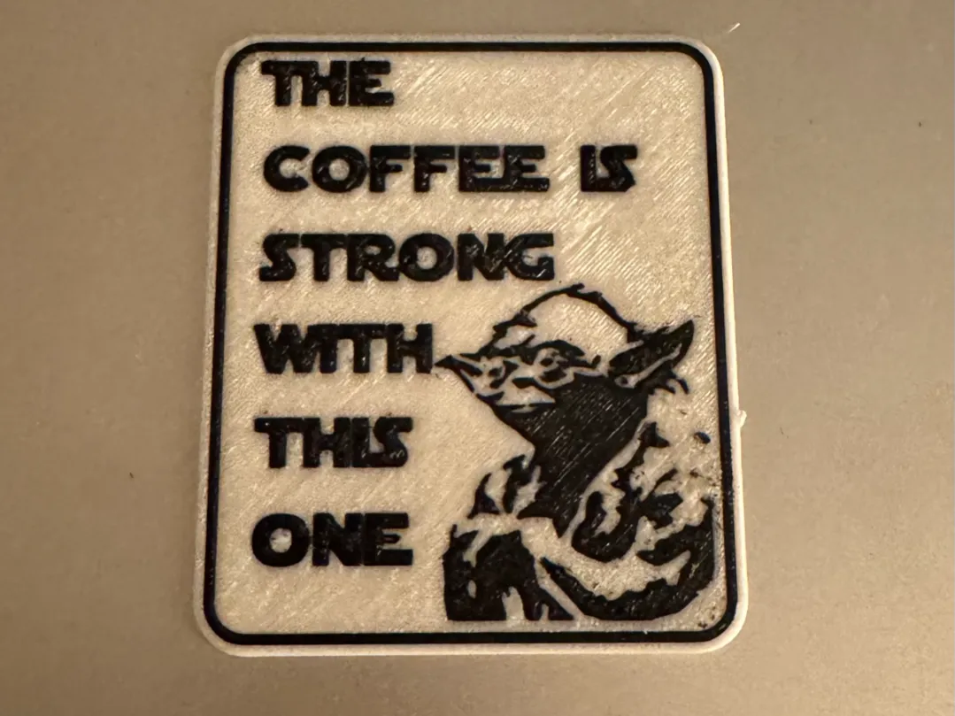 coffee starters Sign - Free 3D Print Model - MakerWorld