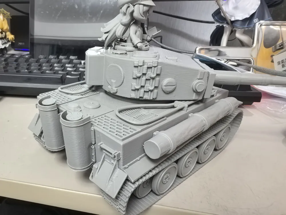碧蓝档案 blue archive 伊吕波 Iroha 棗 イロハ 带坦克和坦克 - 免费 3D 打印模型 - MakerWorld