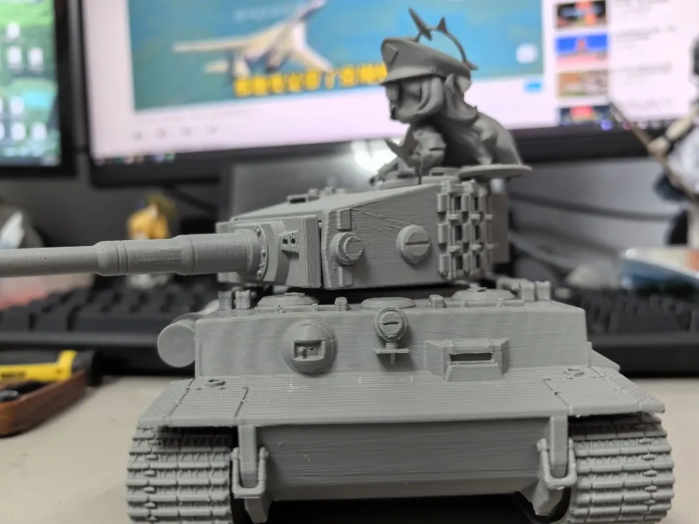 碧蓝档案 blue archive 伊吕波 Iroha 棗 イロハ 带坦克和坦克 - 免费 3D 打印模型 - MakerWorld