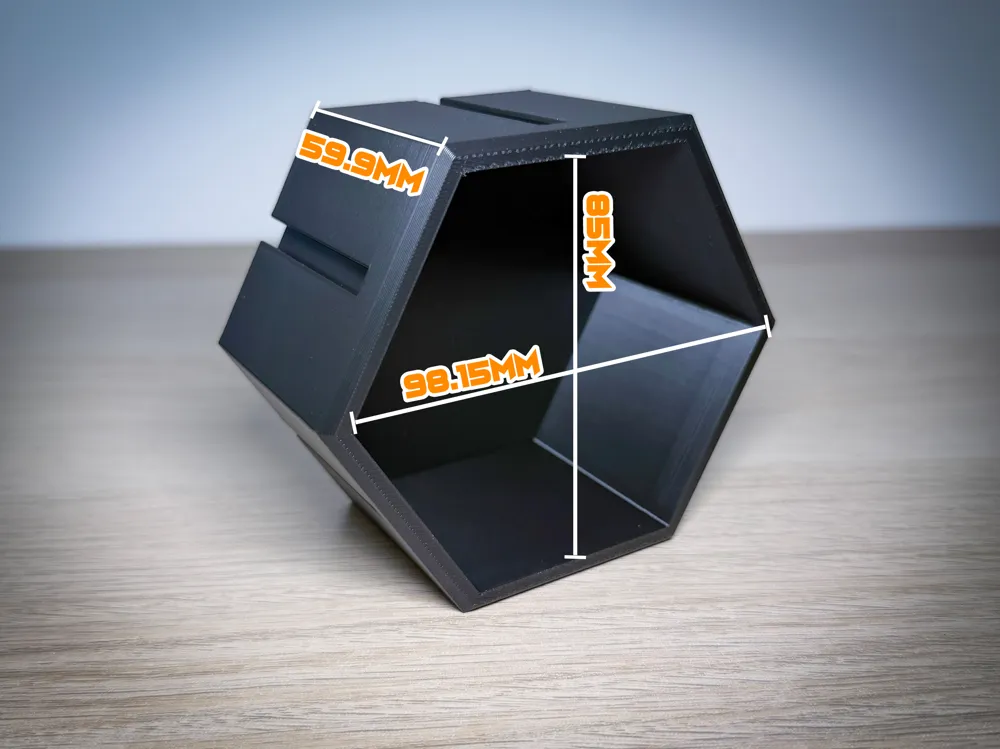 Modular Hex Storage - SLIM - Free 3D Print Model - MakerWorld