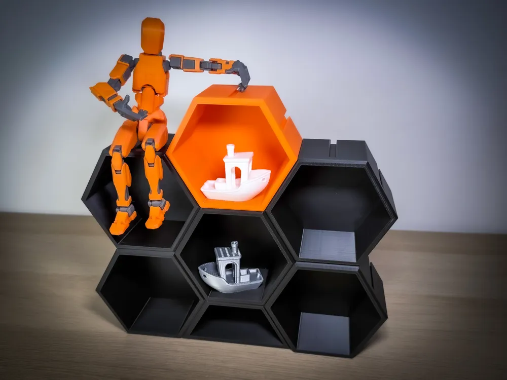 Modular Hex Storage - SLIM - Free 3D Print Model - MakerWorld