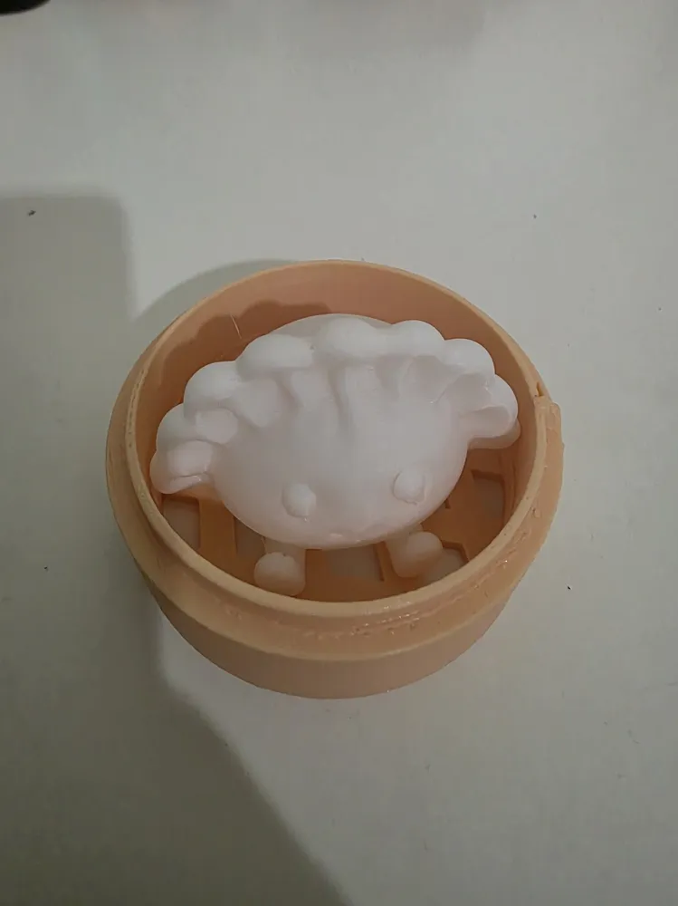 Dumpling Buddy + Steamer Box - Free 3D Print Model - MakerWorld