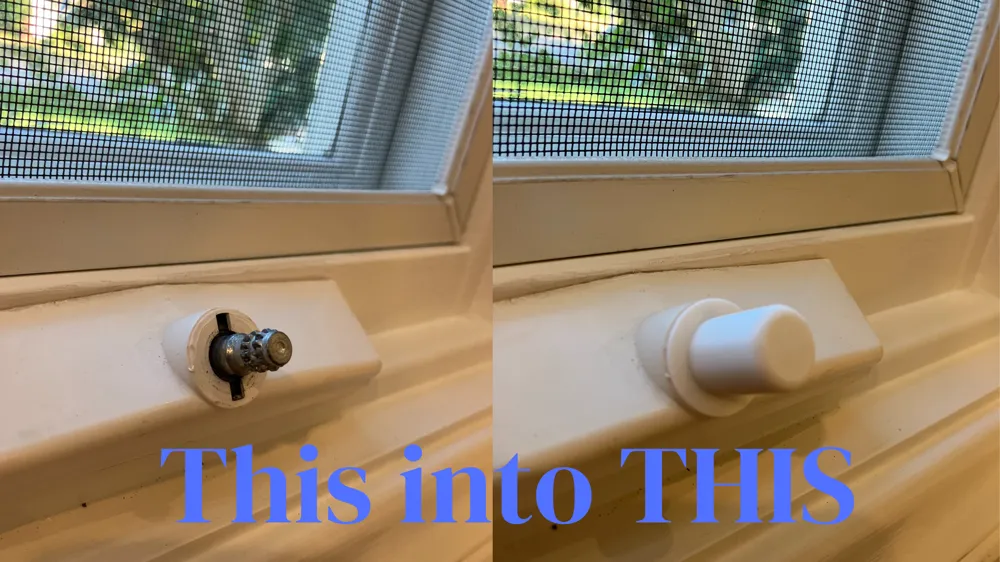 Simple Window Cap by Fin3dPrinting - MakerWorld