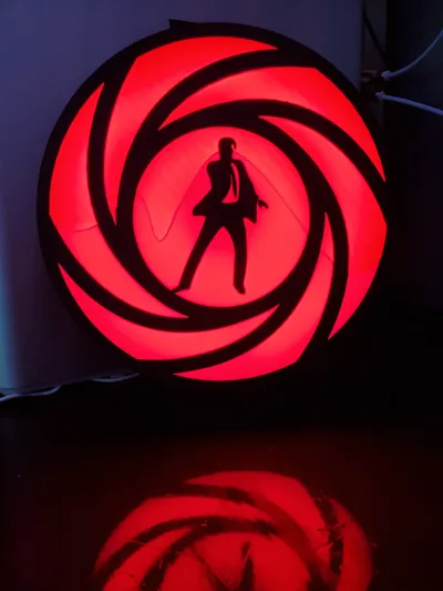 James Bond Sights Lightbox by DaddyWazzy_TheCreator - MakerWorld