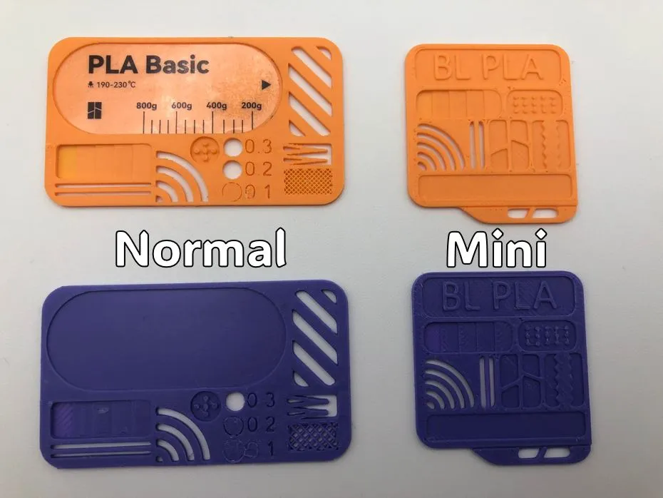 Mini filament swatch - 11 MINUTES! - Free 3D Print Model - MakerWorld