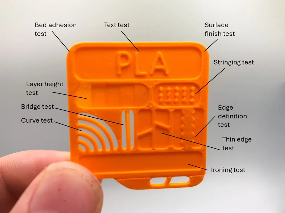 Mini filament swatch - 11 MINUTES! - Free 3D Print Model - MakerWorld