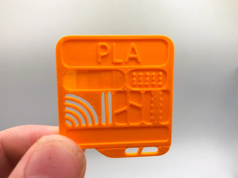 Mini filament swatch - 11 MINUTES! - Free 3D Print Model - MakerWorld