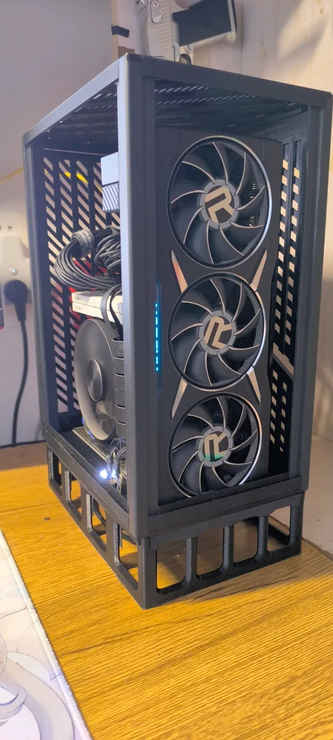 ITX CHASSIS 300MM GPU "LTX_R3" ITX case (LTXR3) by C4talyst MakerWorld ...