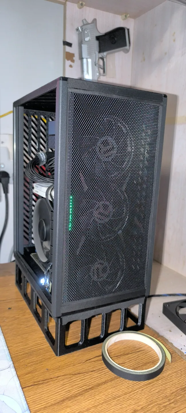 ITX CHASSIS 300MM GPU "LTX_R3" ITX case (LTXR3) by C4talyst MakerWorld ...