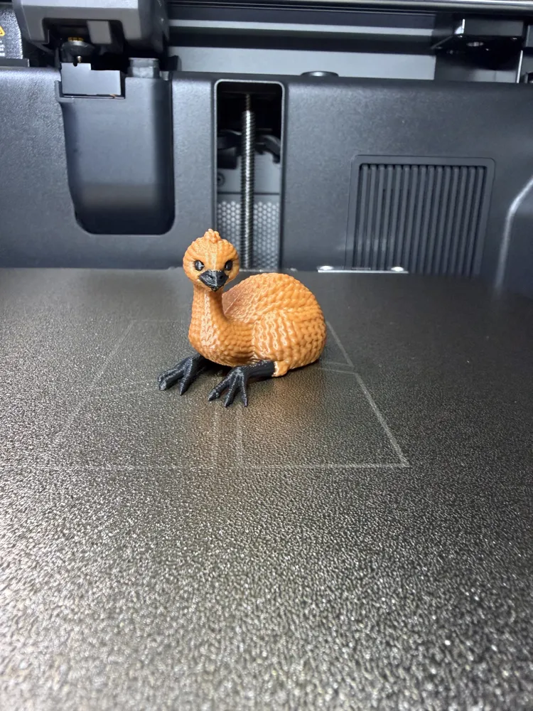 Knitted Emu - Free 3D Print Model - MakerWorld