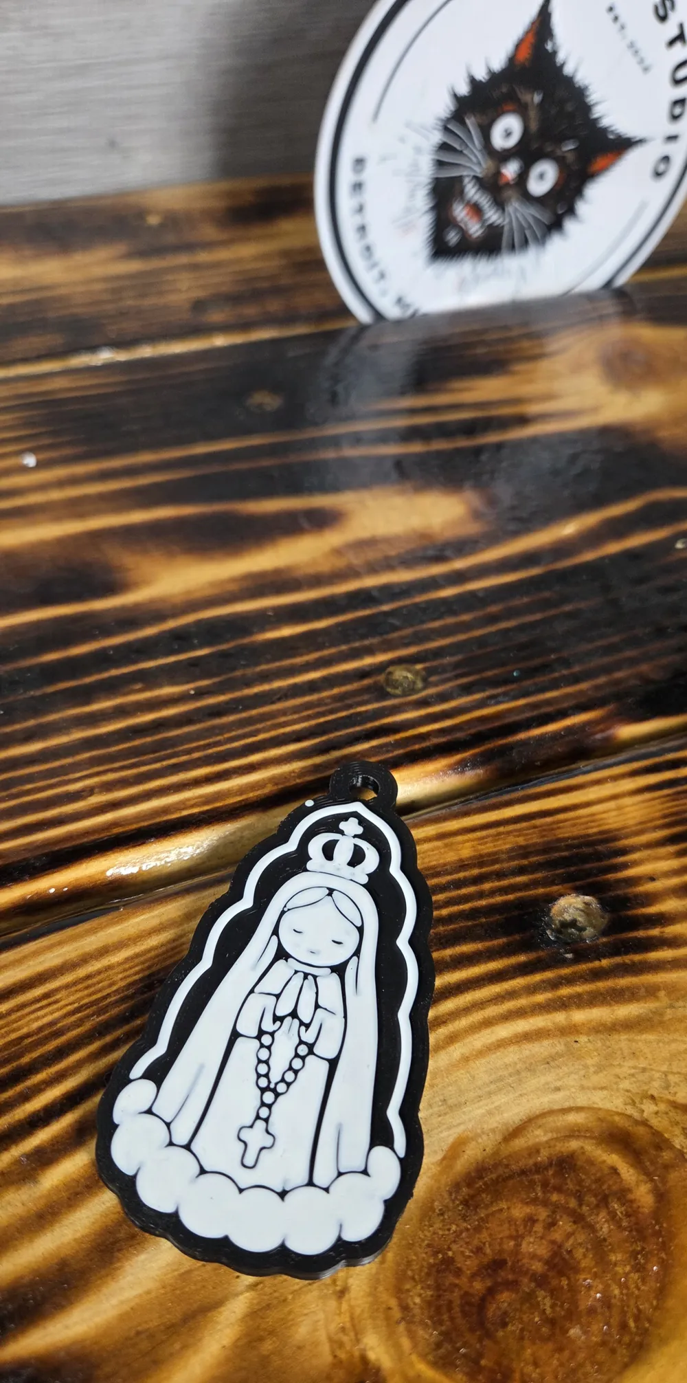 Our Lady of Fatima (Our Lady Keychain Collection) - Free 3D Print Model ...