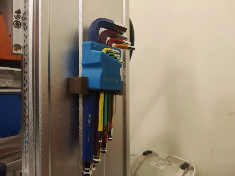 Allen Key Holder – Slim Profile, Perfect Fit - Free 3D Print Model ...