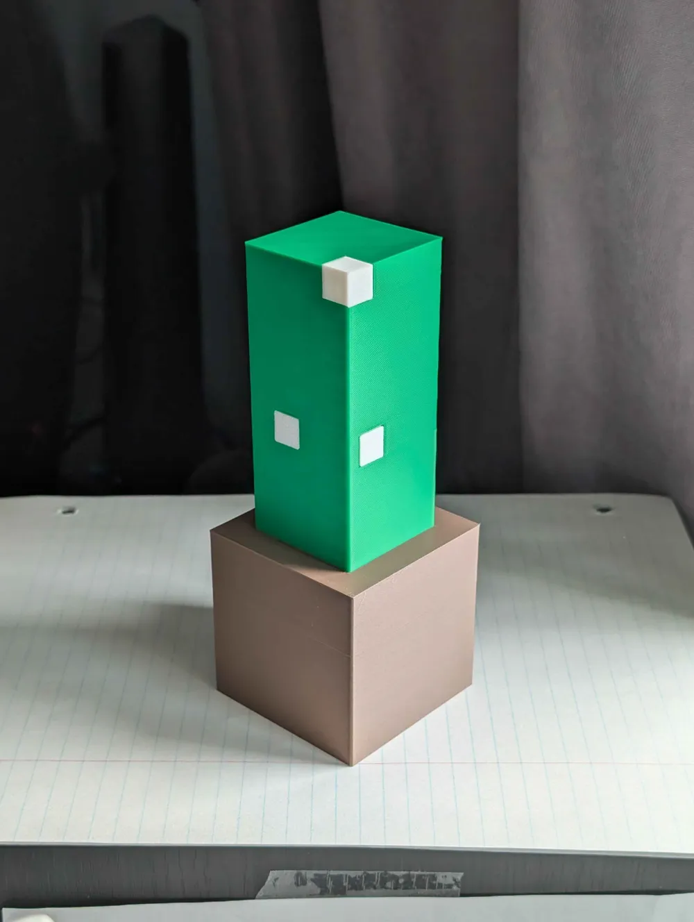 Minecraft Cactus In Pot by hubuki MakerWorld: Download Free 3D Models