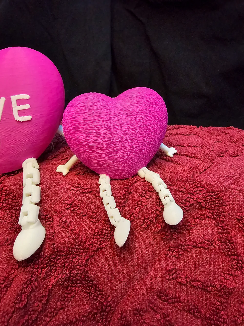 Articulated Heart (With & Without Text!) by Think3D - MakerWorld