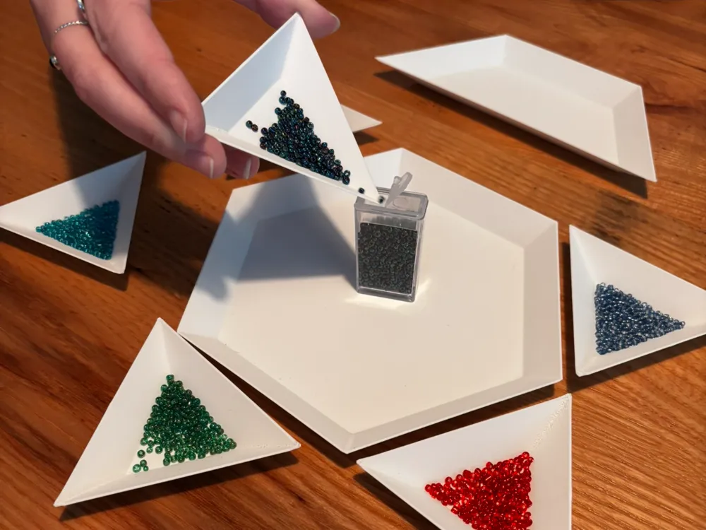 Bead Trays by LATHIUM MakerWorld: Download Free 3D Models