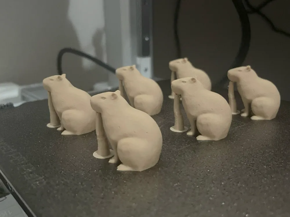 Small Capybara Remixed by e2han - MakerWorld