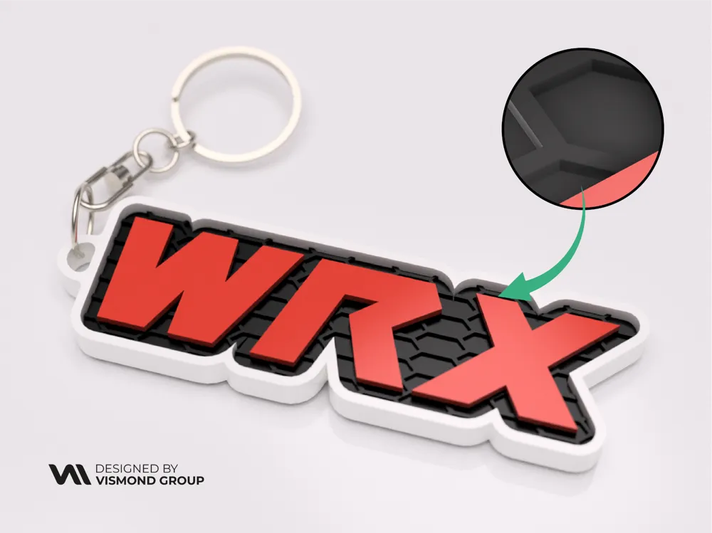 Subaru WRX Keychain by VISMOND GROUPMakerWorld: Download Free 3D Models