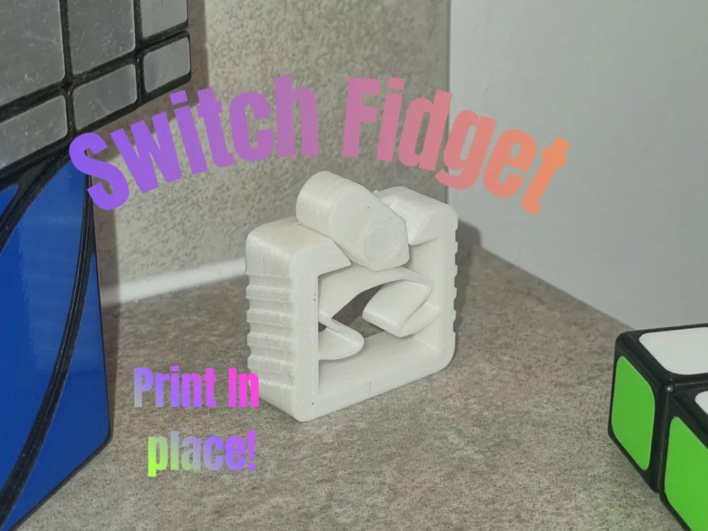 Fidget Switch - Free 3D Print Model - MakerWorld