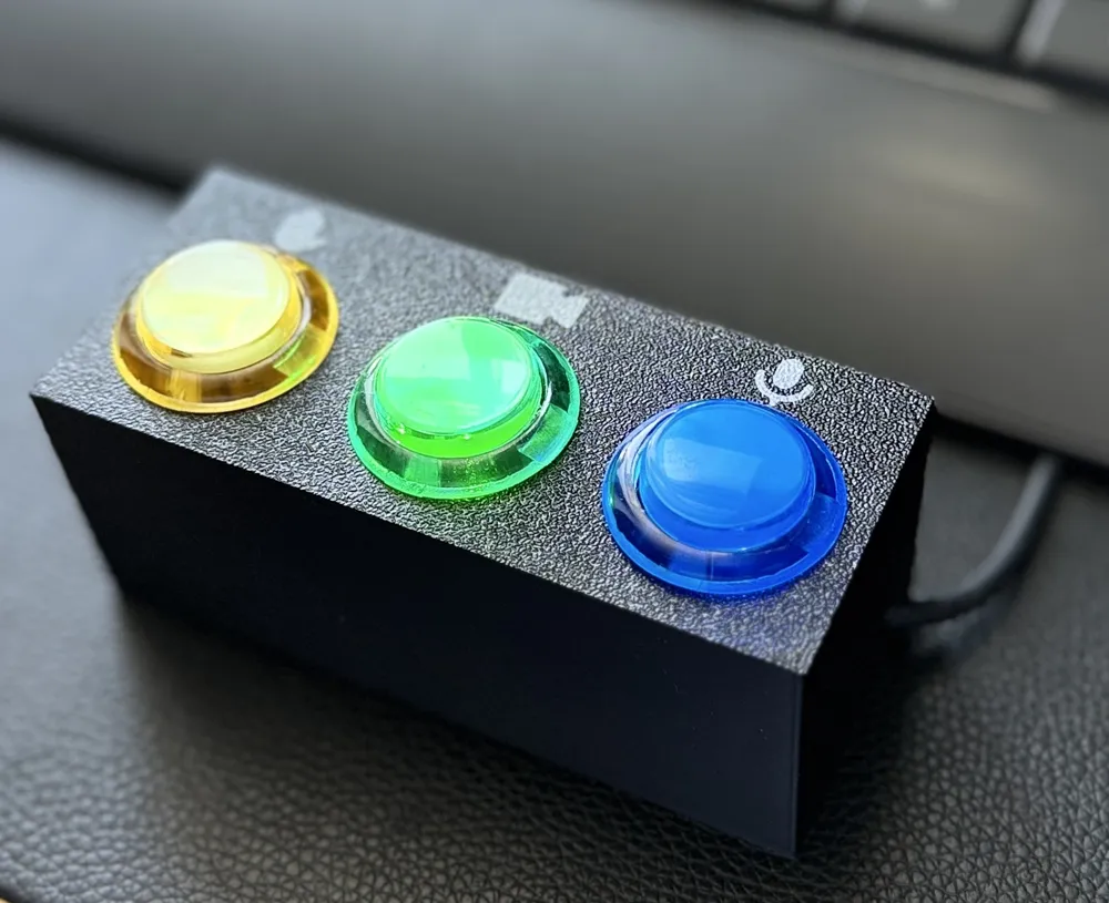 Teamsショートカットボタン by BrainJar MakerWorld：無料3Dモデルをダウンロード